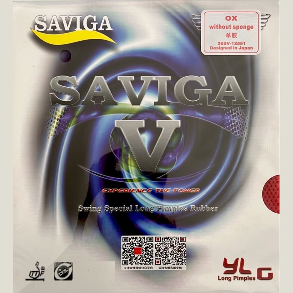 Dawei National SAVIGA V Long Pipe-out Table Tennis Rubber Without Spon – SP x SPORT