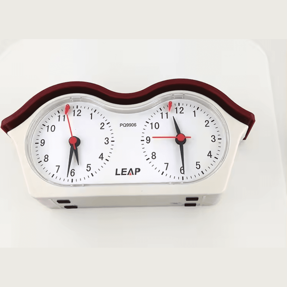 LEAP Chess Clock Digital Chess Timer Silent Analog Chess Clock PQ9906 – SP x SPORT