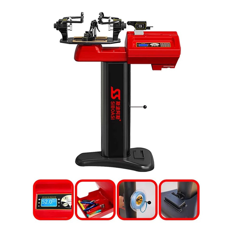 SIBOASI Auto Electric Stringing Machine SS-S6 (Tennis and Badminton ...