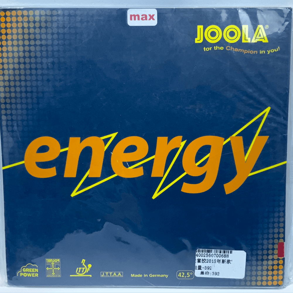 JOOLA Energy Table Tennis Rubber – SP x SPORT
